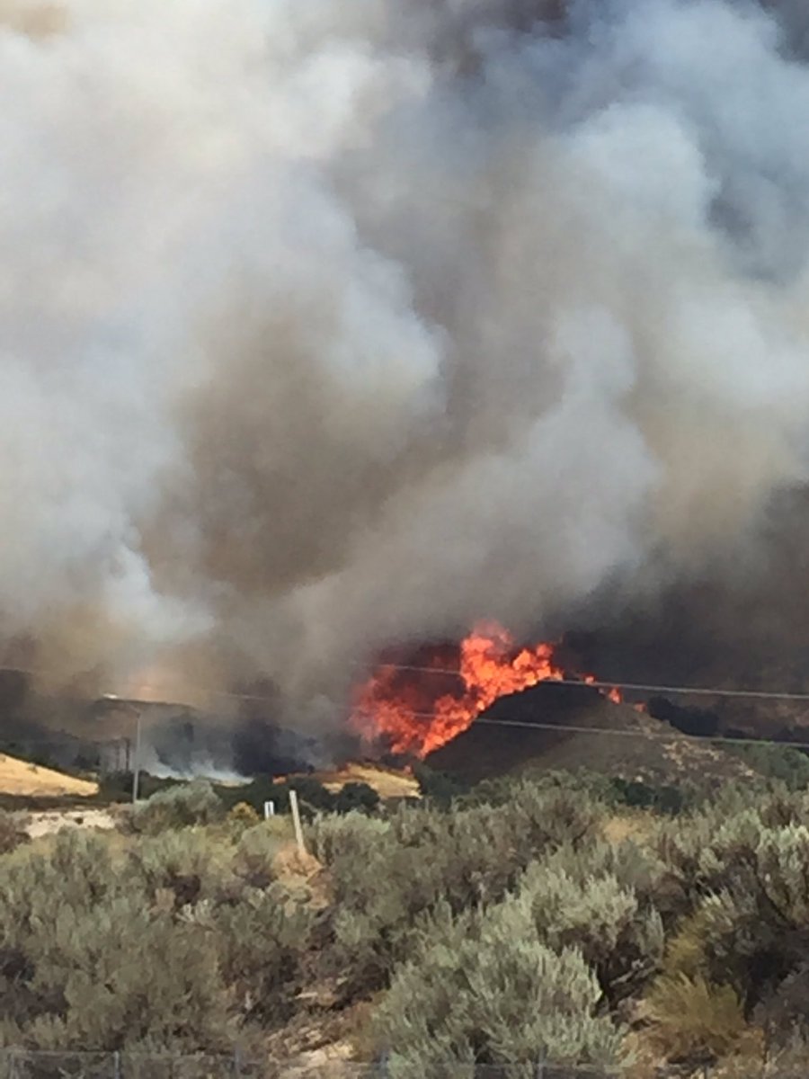 #PlaceritaFire Rapid ROS Now Slowing – NW Fire Blog